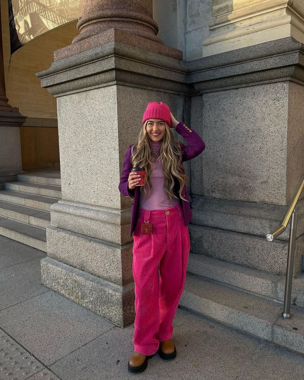 9 Colorful Winter Outfits That Are Easy and Chic | Who What Wear