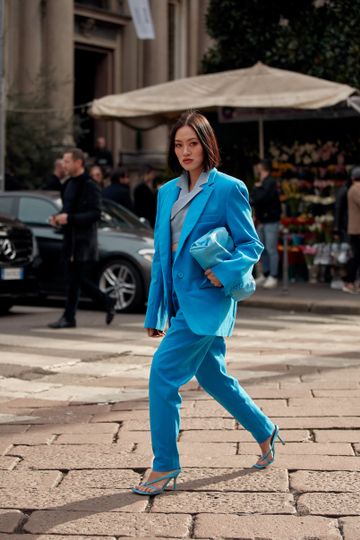 How to Wear the Classic Blue Colour Trend | Who What Wear