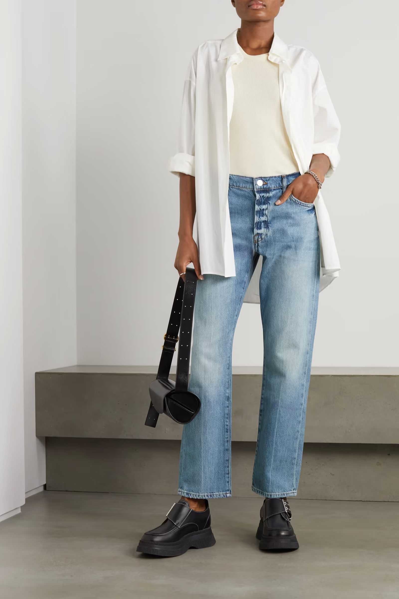 The 15 Best Straight-Leg Jeans and How to Wear Them | Who What Wear
