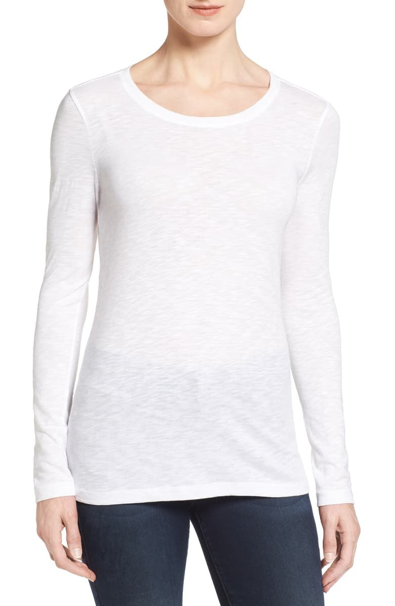 989 People Are Eyeing These Perfect White Tees at Nordstrom | Who What Wear