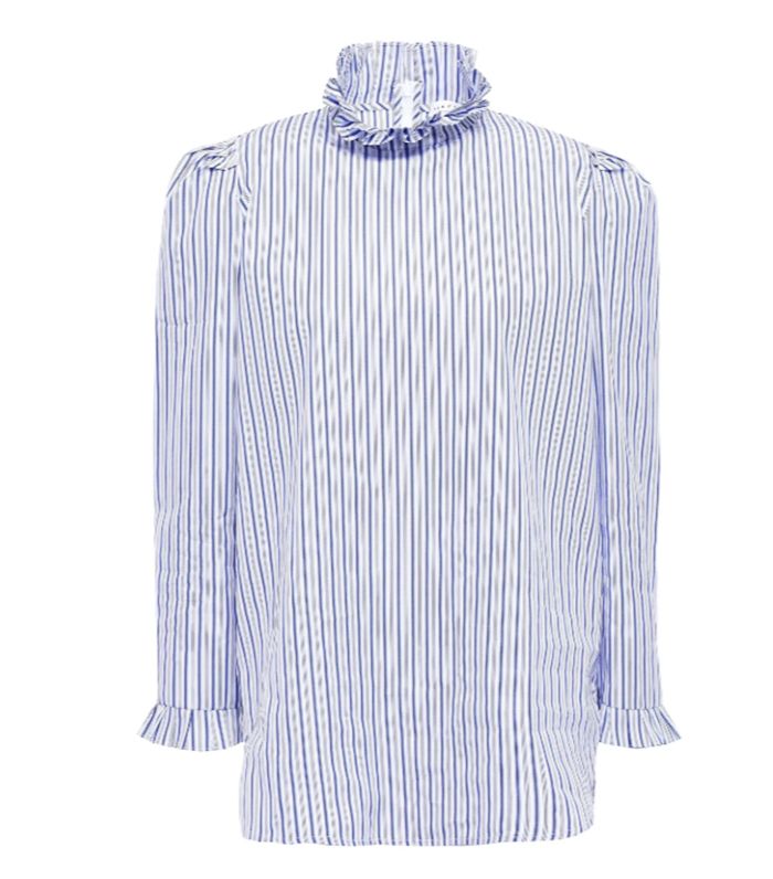 The Best Princess Diana–Inspired Pie-Crust-Collar Blouses | Who What Wear