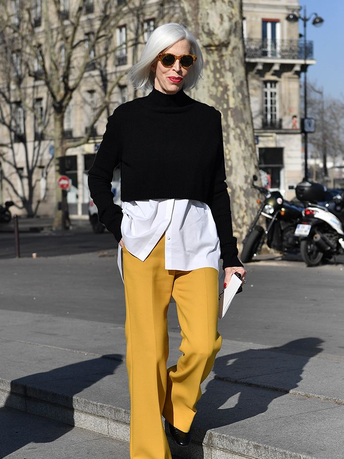 22 Grey-Haired Women Who Prove It's Chic to Be Natural | Who What Wear