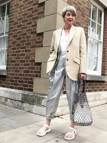 22 Grey-Haired Women Who Prove It's Chic to Be Natural | Who What Wear