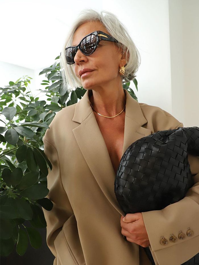 22 Grey-Haired Women Who Prove It's Chic to Be Natural | Who What Wear