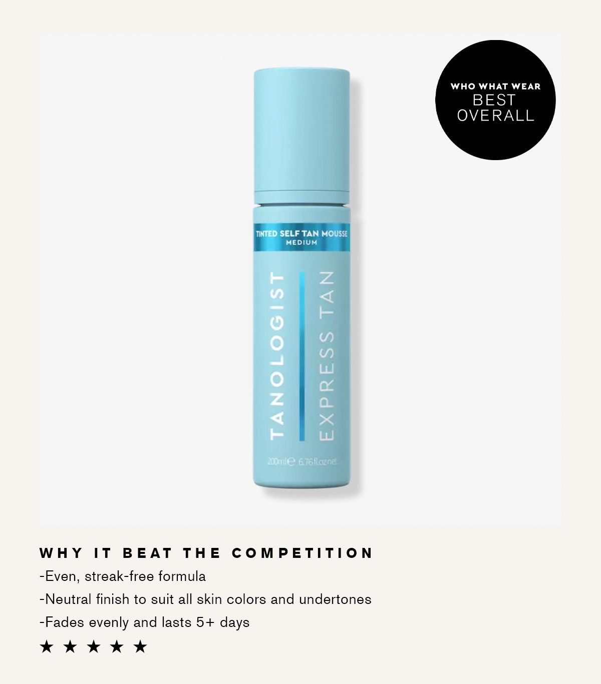 The 10 Best Self-Tanners of 2023, Tested by Beauty Editors | Who What Wear