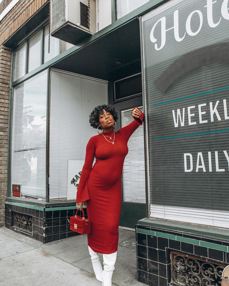 Knit Maxi Dresses Are Spring's Most Flattering Trend | Who What Wear