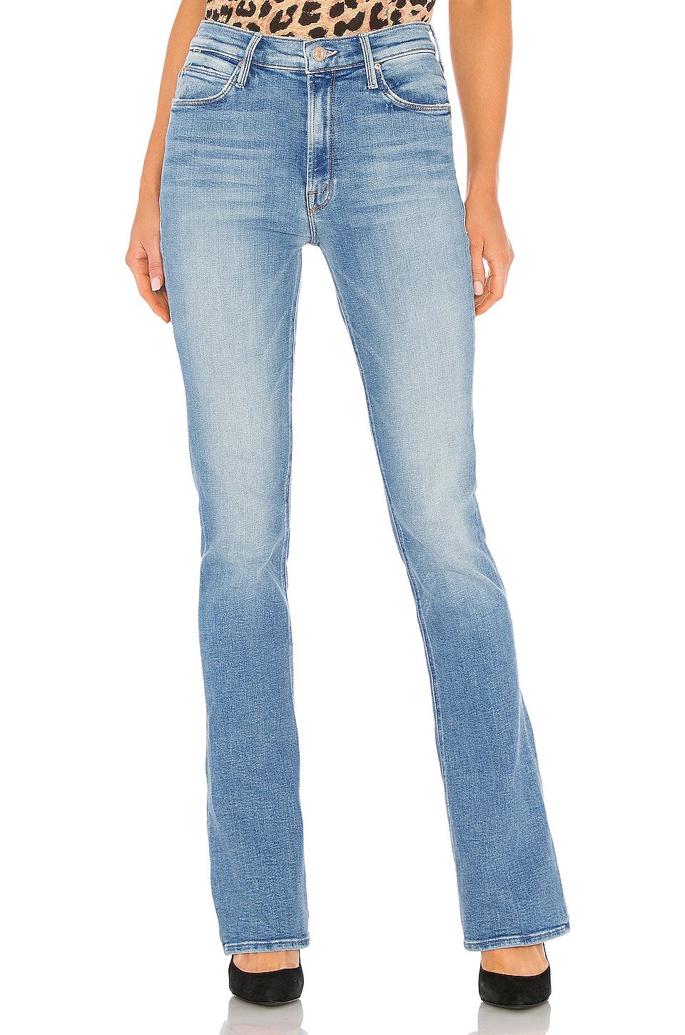 The 12 Best High-Waisted Boot-Cut Jeans | Who What Wear