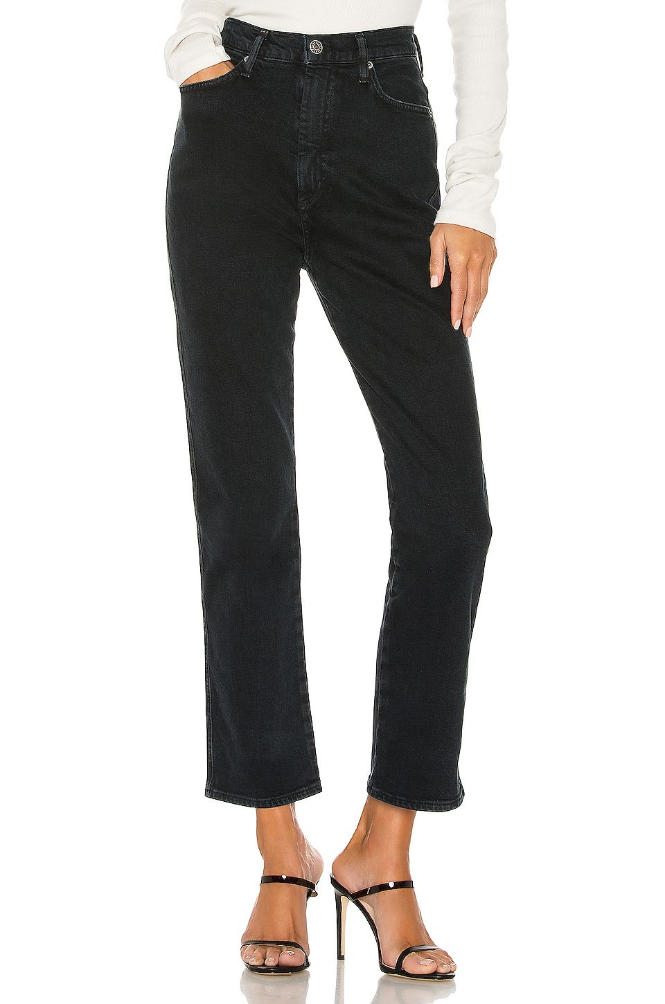 The 12 Best High-Waisted Boot-Cut Jeans | Who What Wear