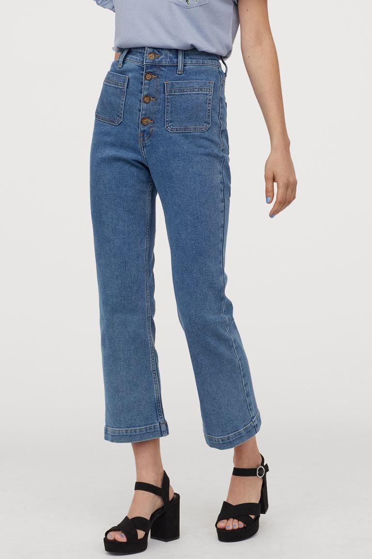 The 12 Best High-Waisted Boot-Cut Jeans | Who What Wear