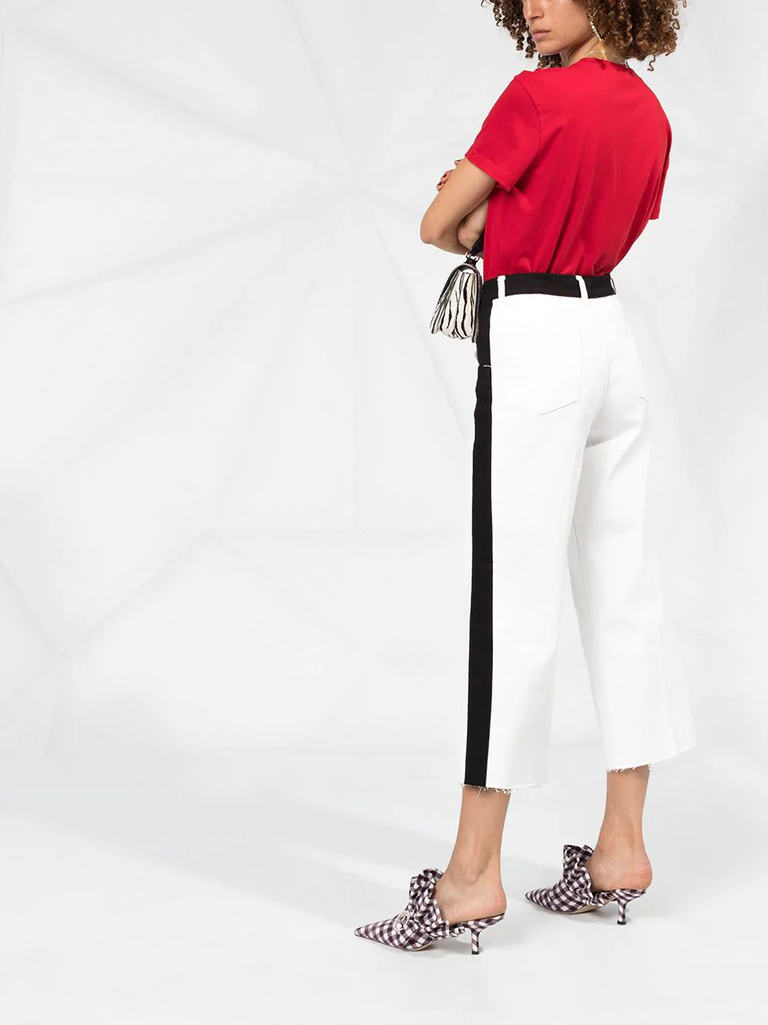 The Tricky Two-Tone Denim Trend That the Fashion Crowd Loves | Who What ...