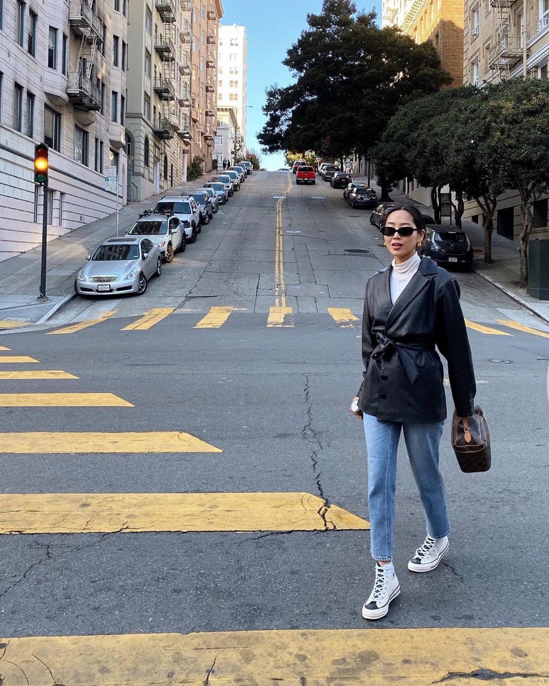 5 Straight-Leg-Jean Outfits to Put Aside Your Skinnies For | Who What Wear