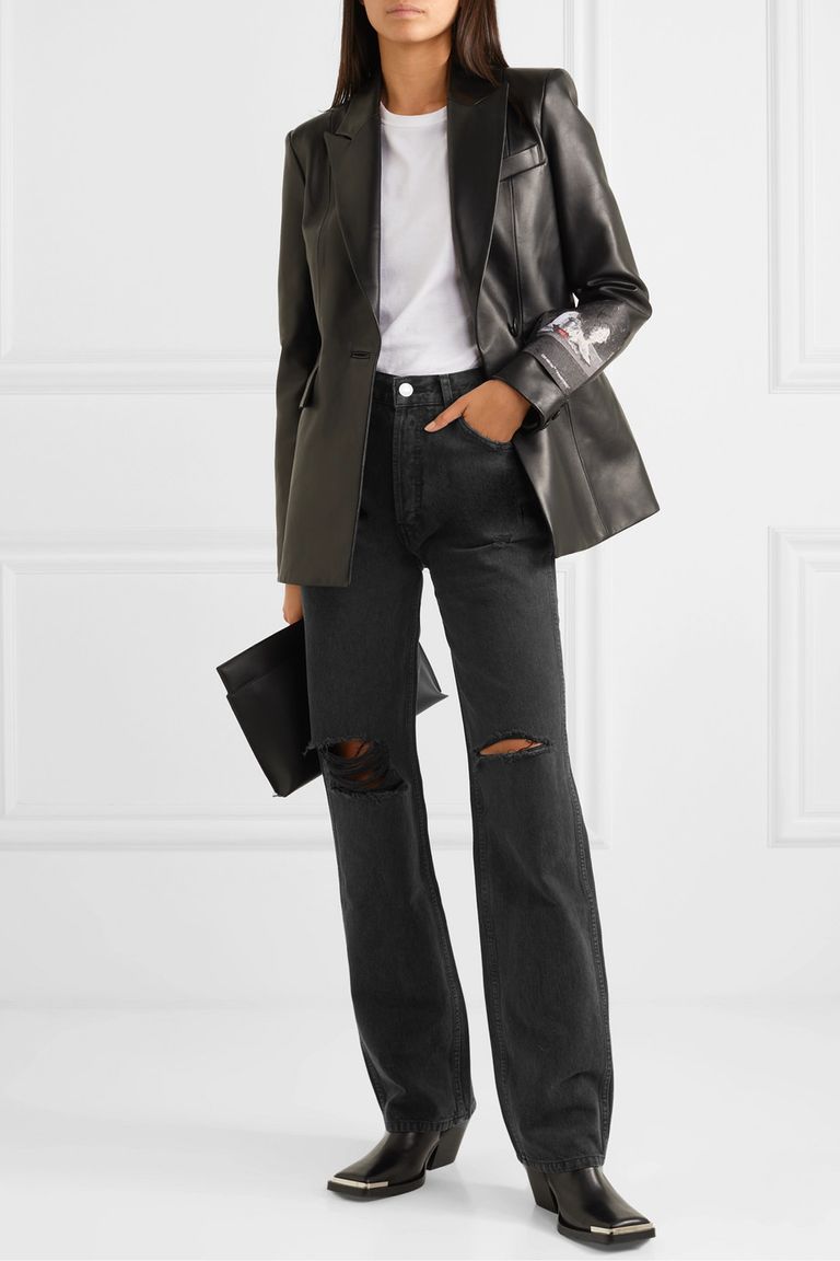 The 4 Best Ripped-Jean Outfits That Look Effortlessly Cool | Who What Wear