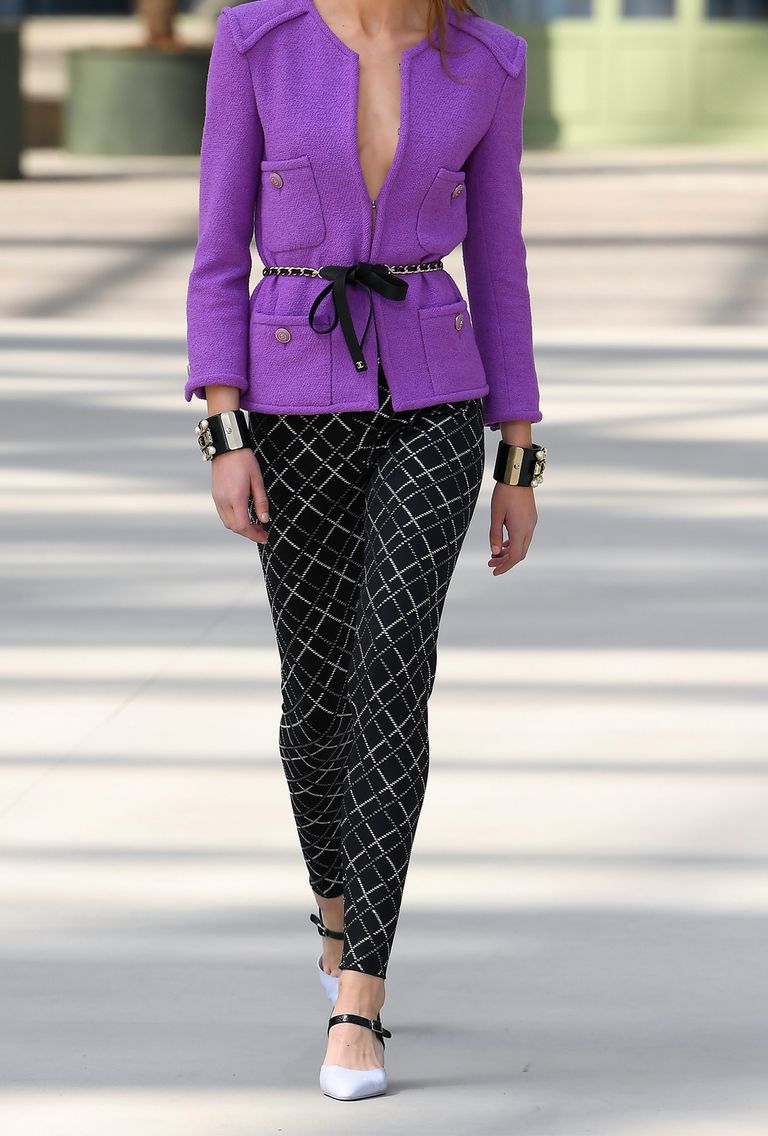 Chanel Is Officially Making Leggings a Fashion Item | Who What Wear
