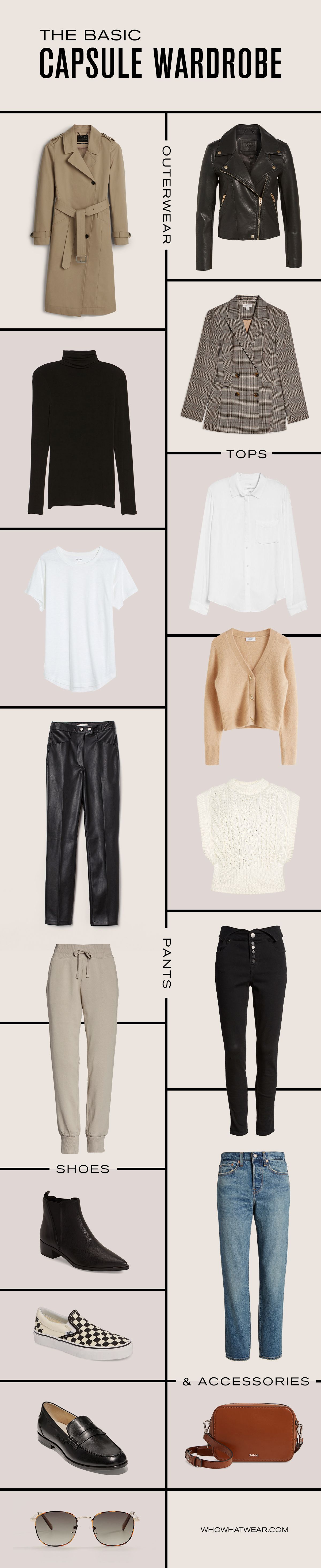 How to Build a Basic Capsule Wardrobe | Who What Wear