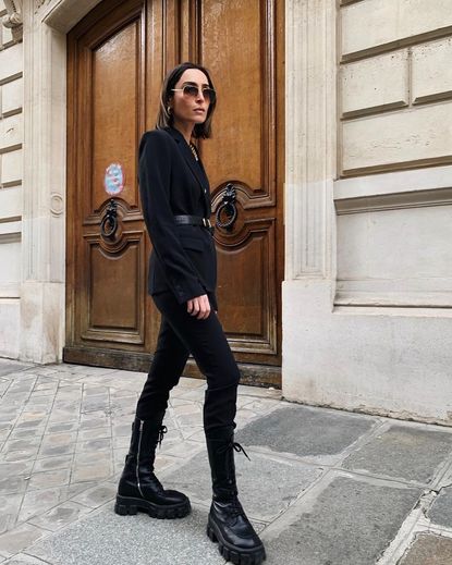 14 All-Black Outfits to Wear When You Just Can't With Color | Who What Wear