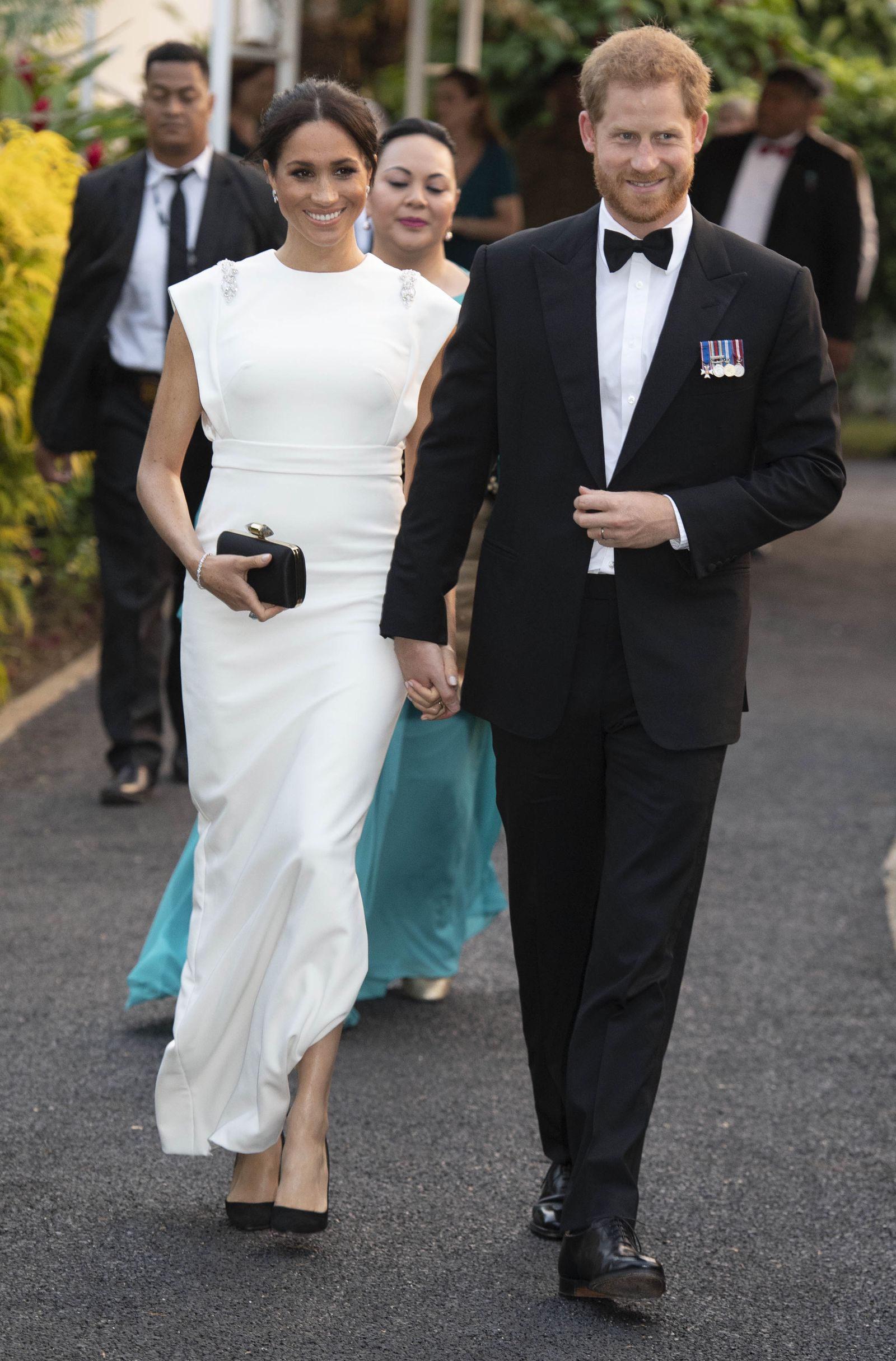 The 4 Clothing Colors Meghan Markle Wears on Repeat | Who What Wear