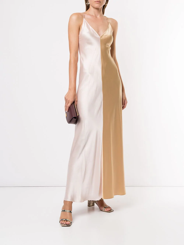 Two-Tone Dresses Are Spring's Latest Big Trend | Who What Wear