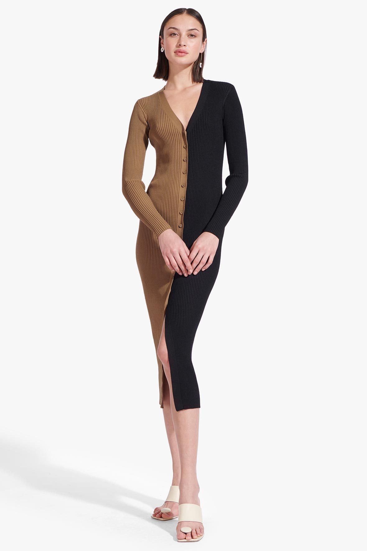 Two-Tone Dresses Are Spring's Latest Big Trend | Who What Wear