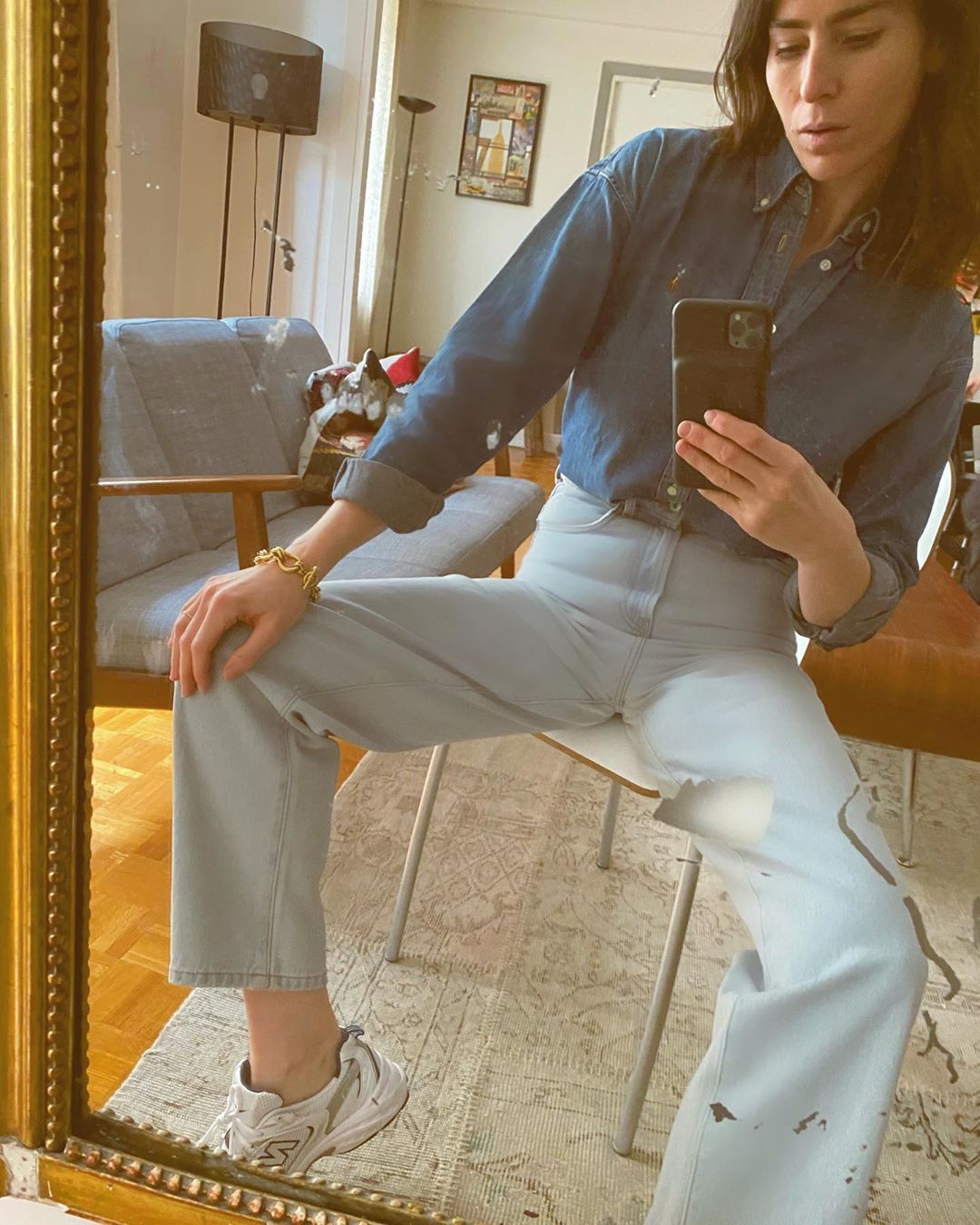 6 Straight-Leg Jean Outfits That Are So Chic | Who What Wear