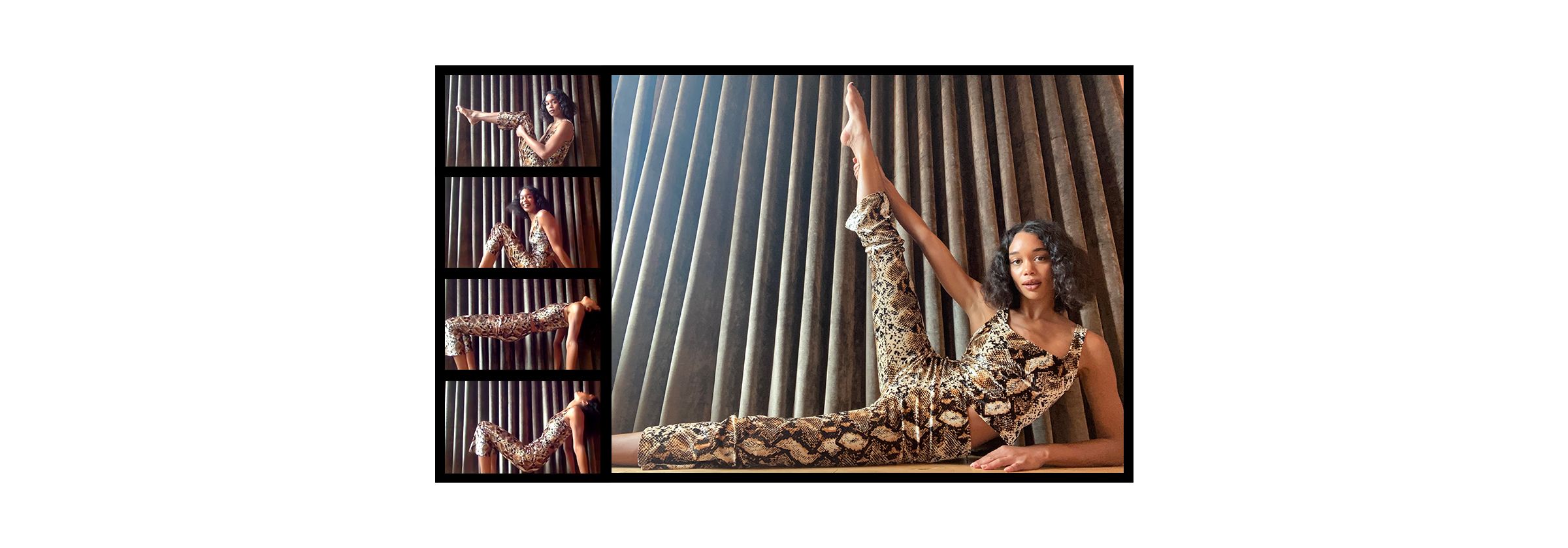 Laura Harrier Plays Dress-Up in Our Zoom Photo Shoot | Who What Wear