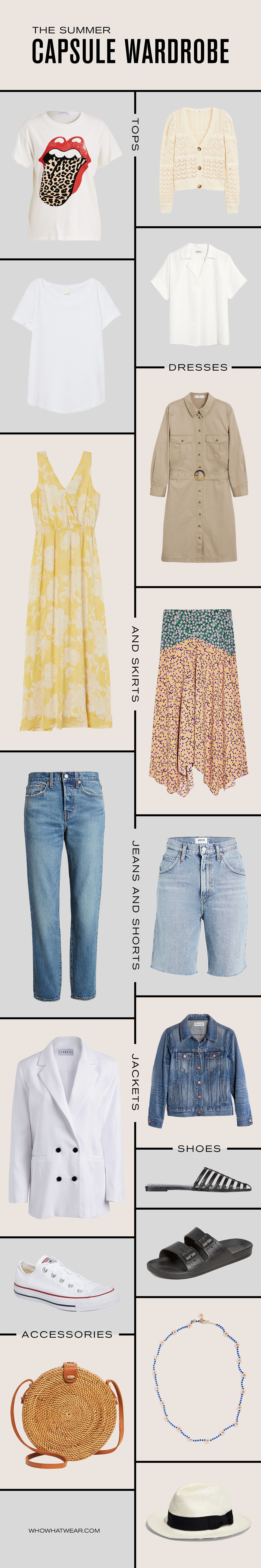 How to Build a Summer Capsule Wardrobe for Women Over 50 | Who What Wear
