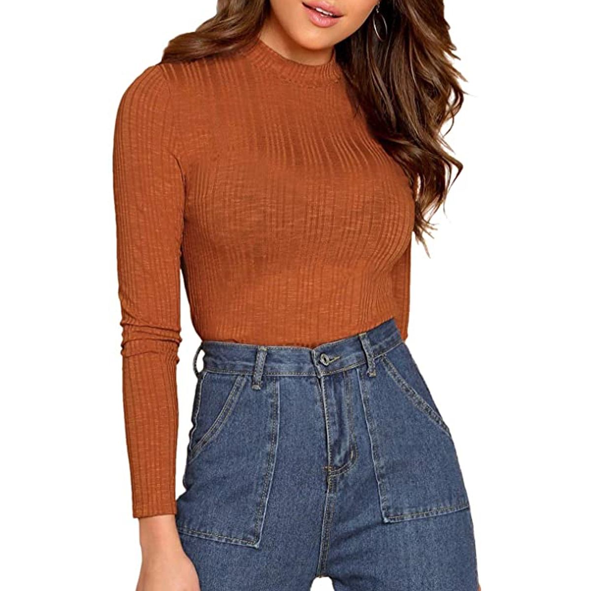 The 18 Best Ribbed Tees on Amazon That Only Look Expensive | Who What Wear