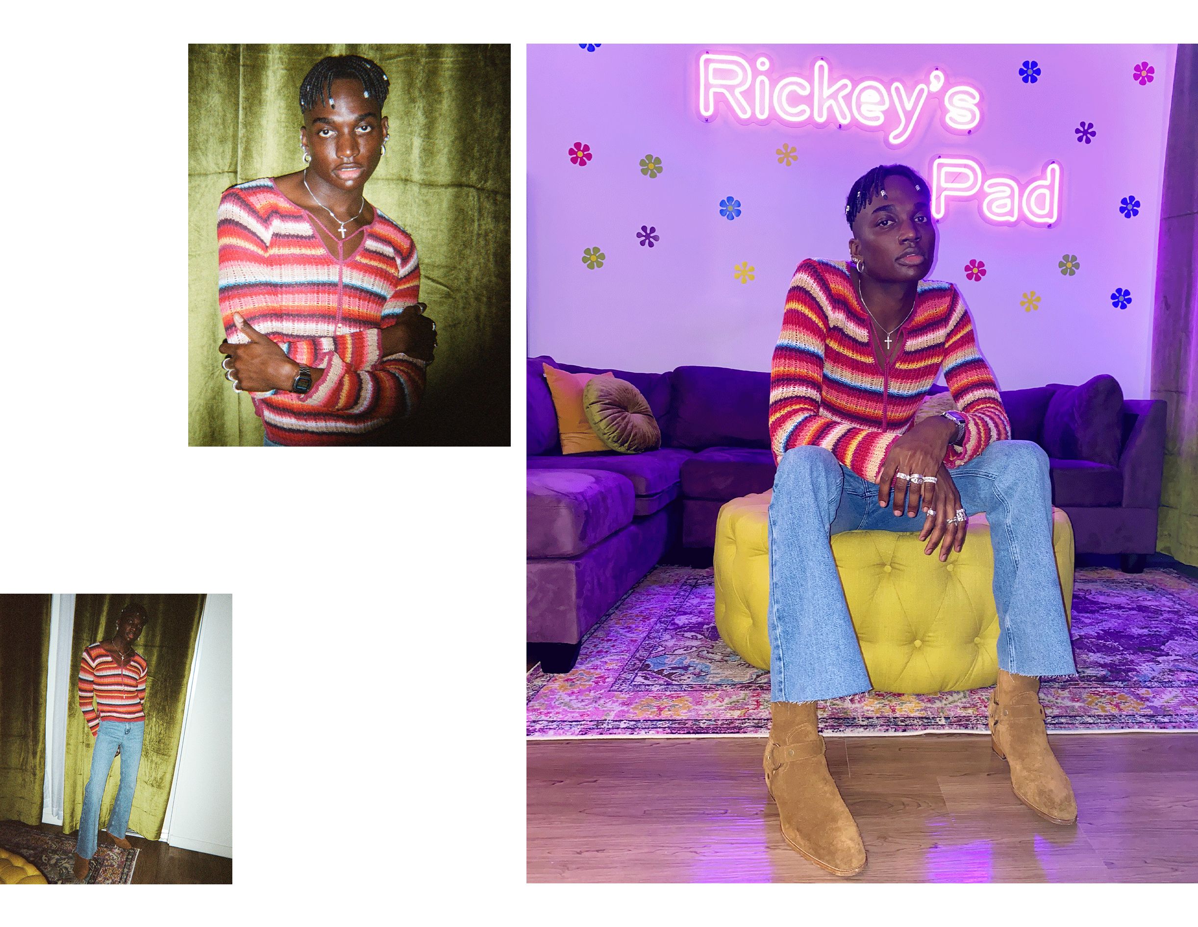 Rickey Thompson Shows Off His Love for Late-'90s Style | Who What Wear