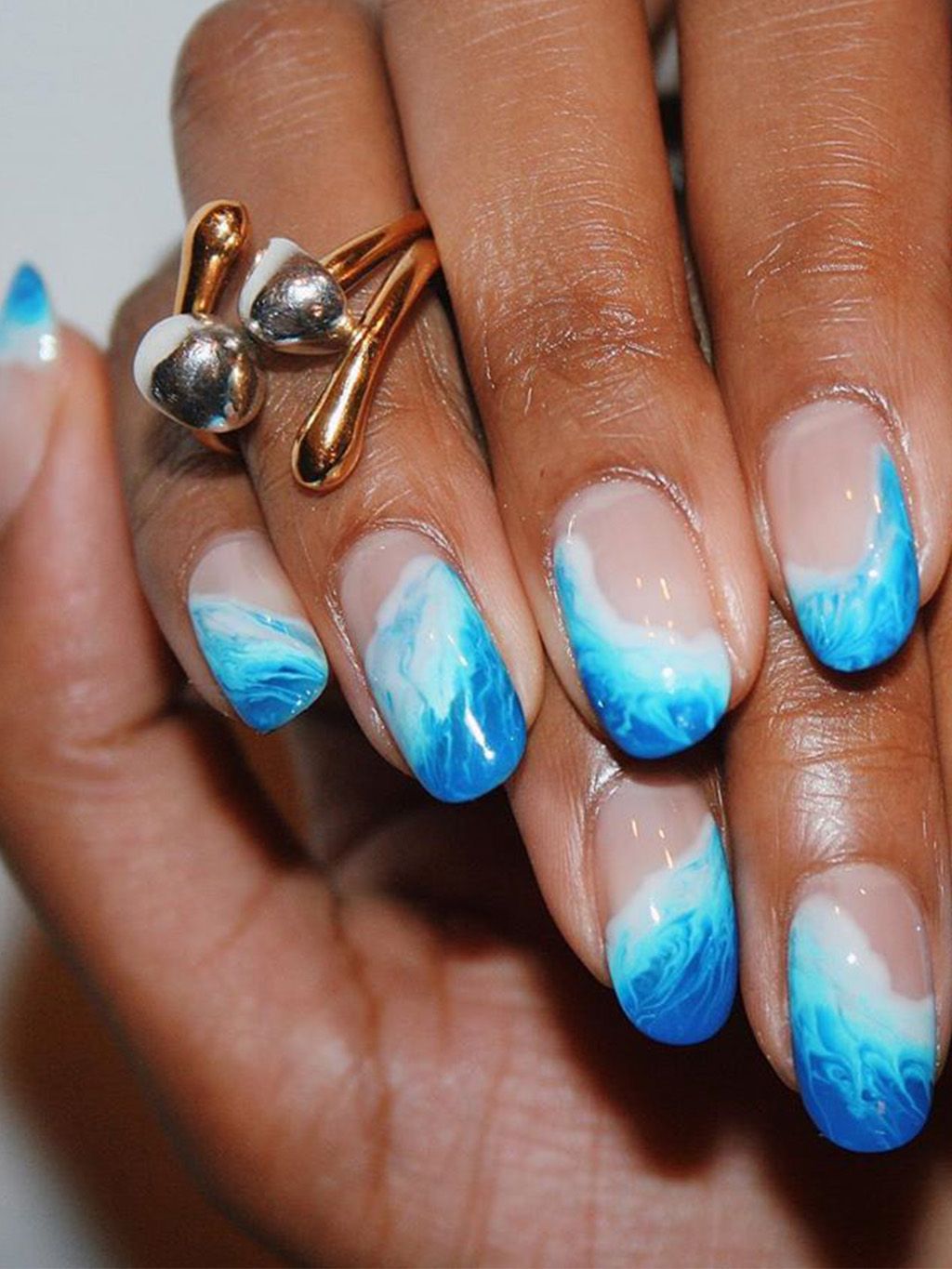 The 15 Best Blue Nail Polish Colors That Are So Flattering | Who What Wear