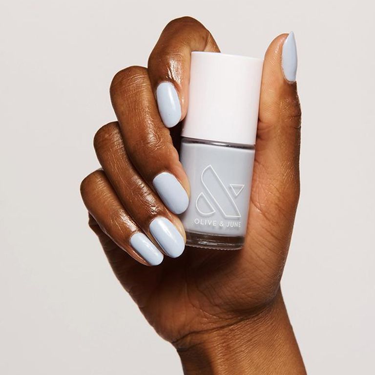 The 15 Best Blue Nail Polish Colors That Are So Flattering | Who What Wear