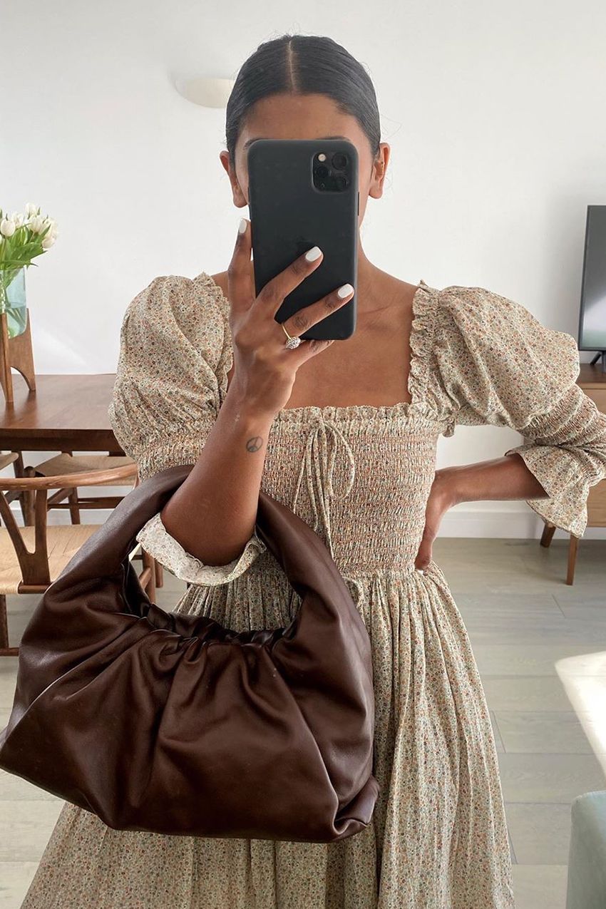 22 Shirred Dresses That We'll Be Wearing All Season | Who What Wear