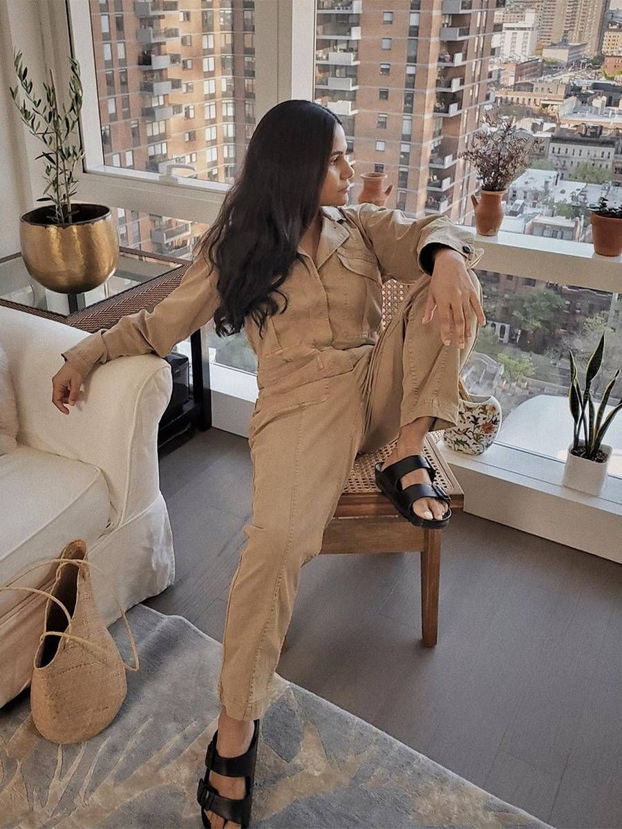 17 Outfits to Wear With Chunky Sandals | Who What Wear