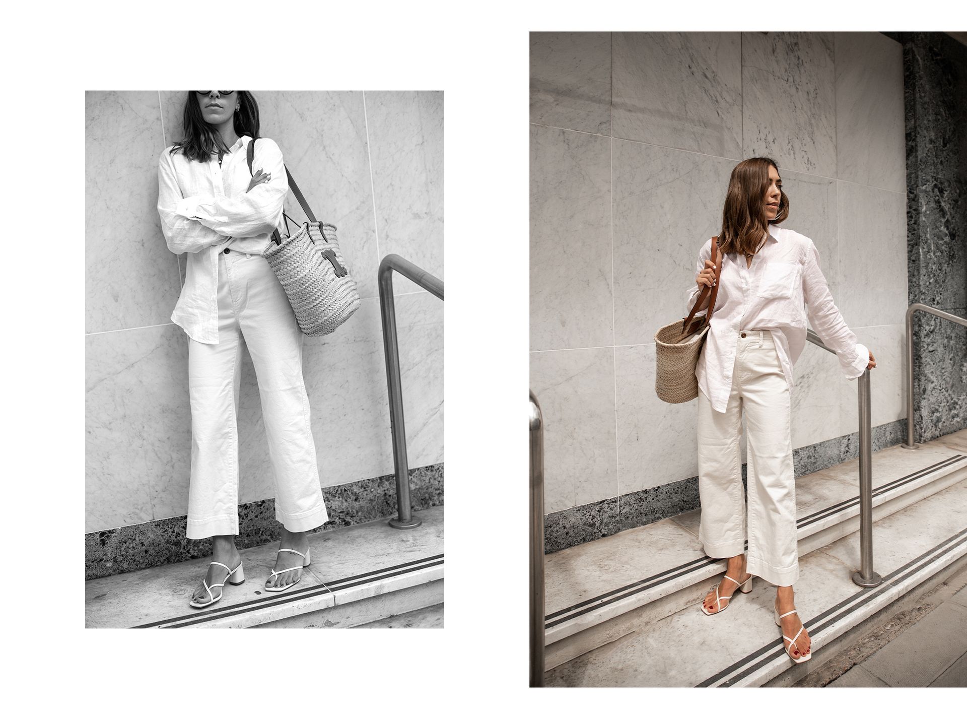 How to Wear Minimal Basics in Summer | Who What Wear