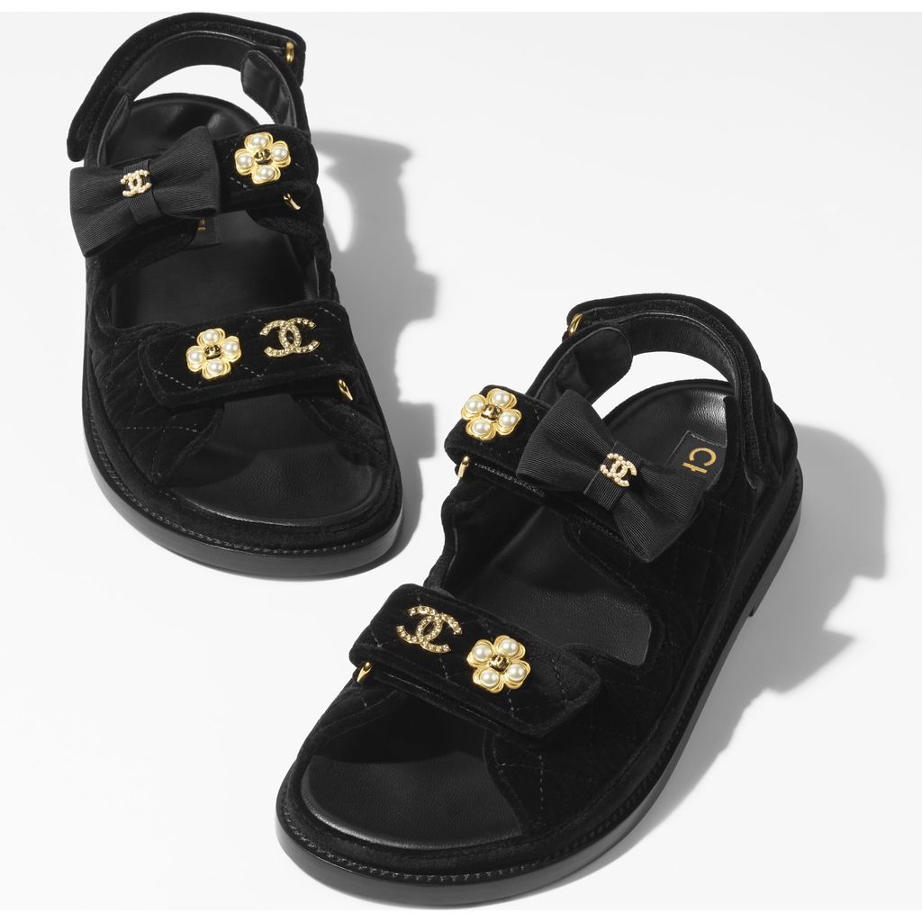 These Chanel Sandals Are Almost Too Beautiful to Wear | Who What Wear