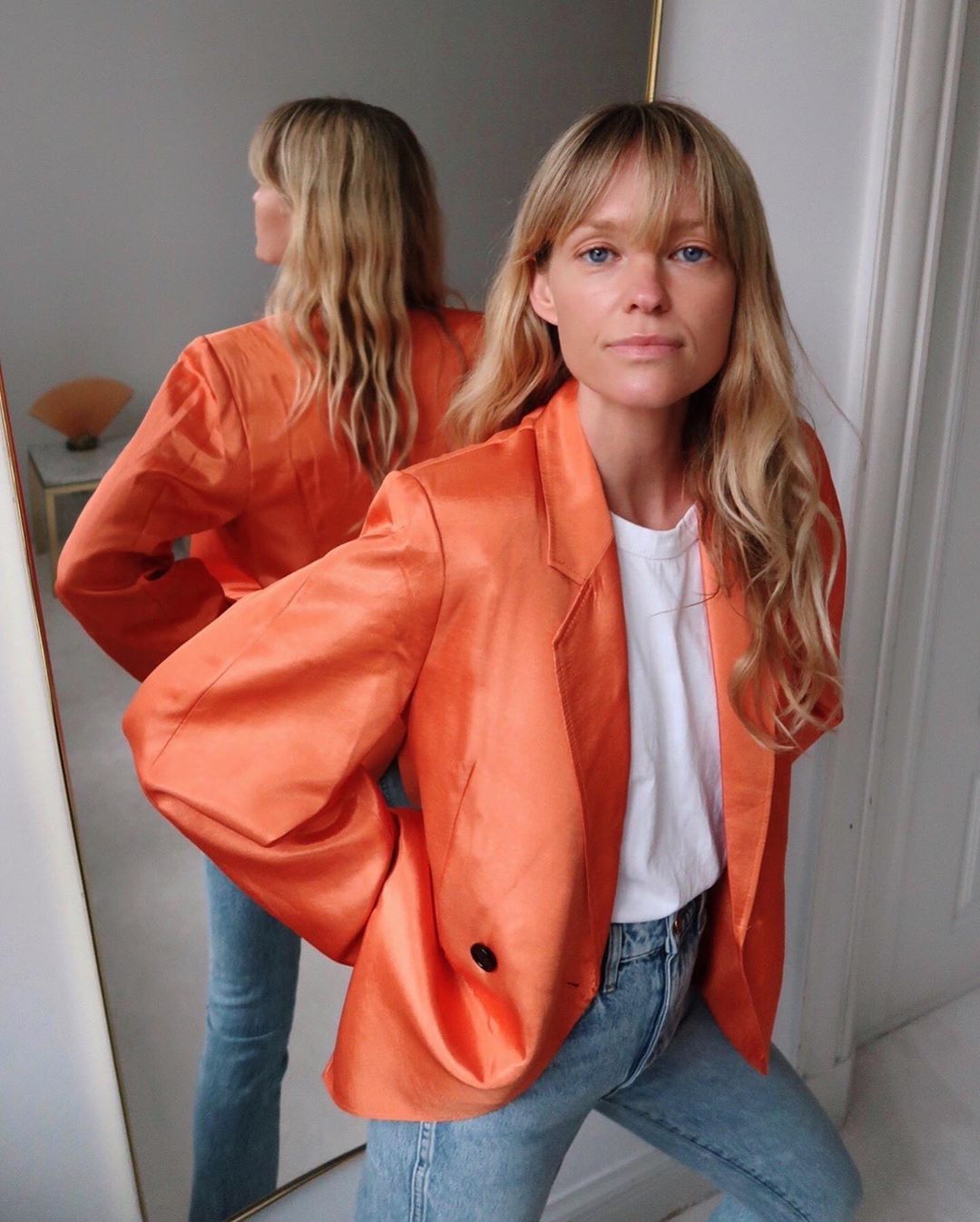 24 Gorgeous Examples of Long Hair With Bangs | Who What Wear