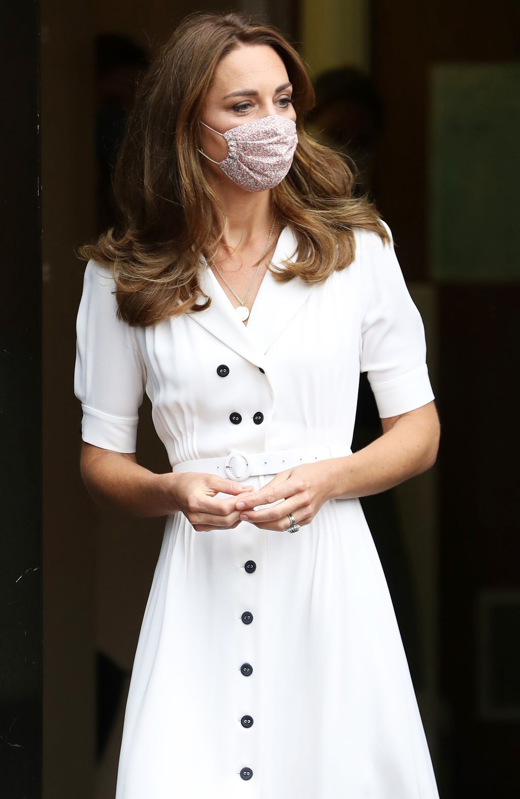 Kate Middleton's Face Mask Is Very Kate Middleton | Who What Wear