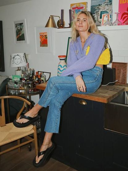 The Best Leather Flip-Flops to Elevate Your Summer Outfits | Who What Wear