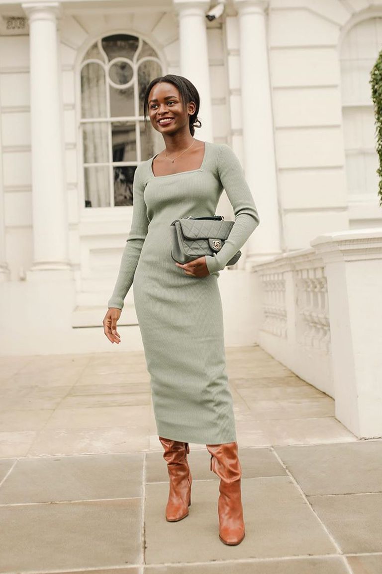 The 16 Best Knitted Dresses and How to Style Them | Who What Wear