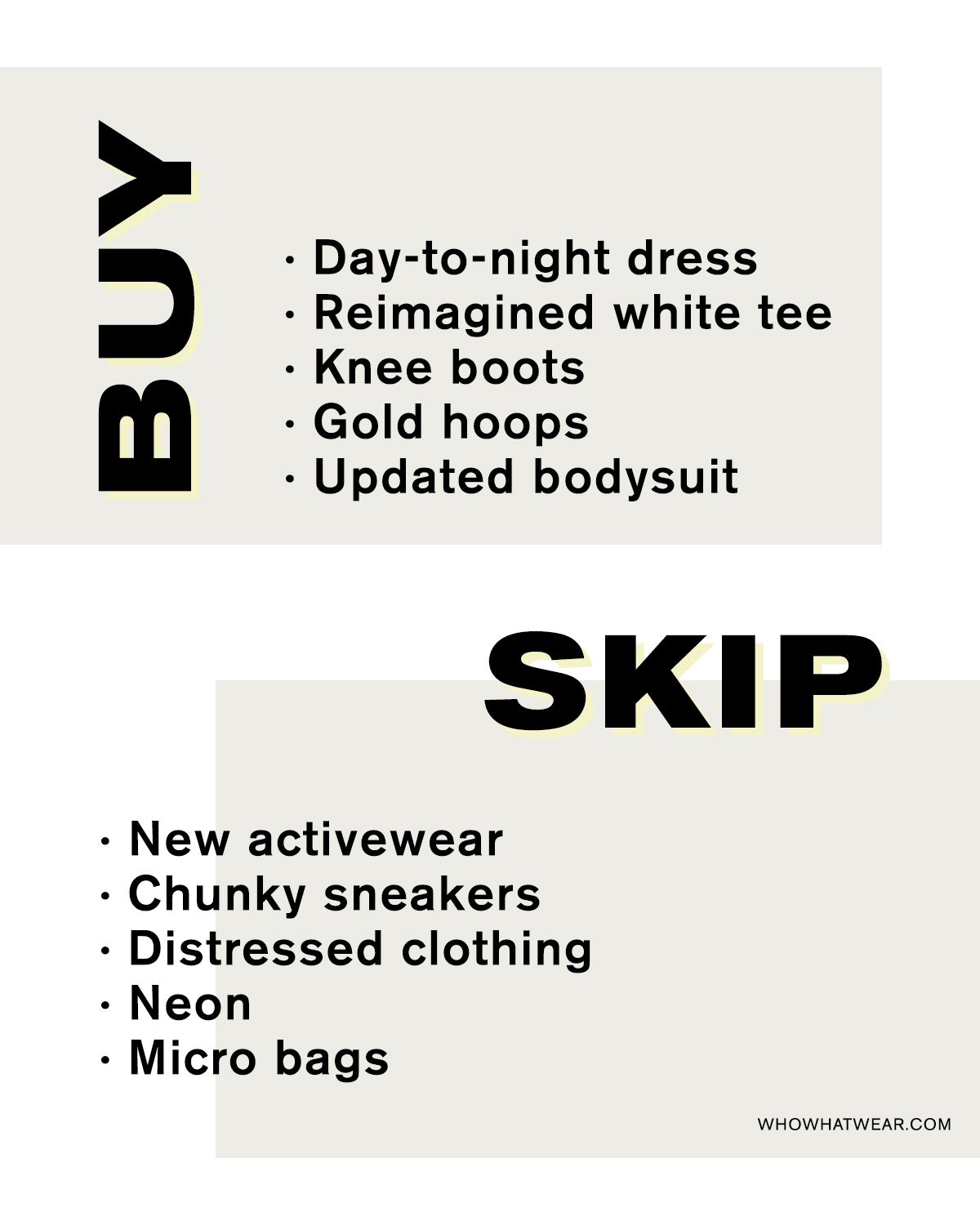 A Stylist's Guide on What to Buy—and Skip—for Fall | Who What Wear