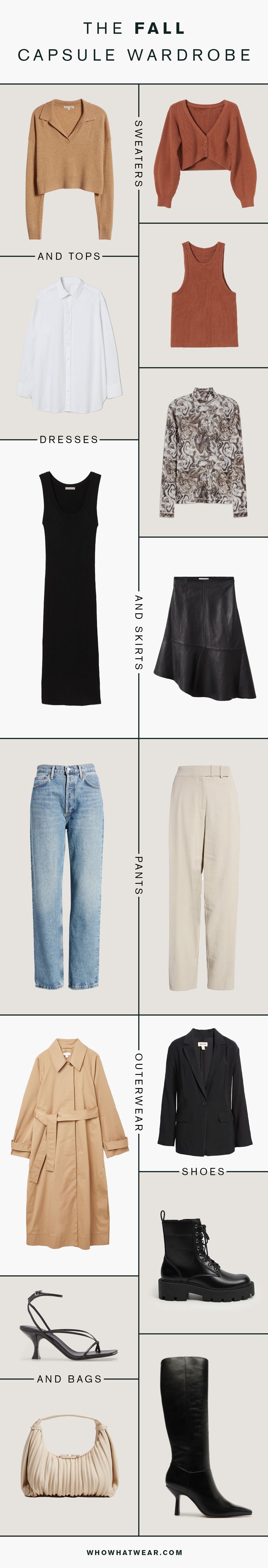 How to Build a Fall Capsule Wardrobe for Women Over 50 | Who What Wear