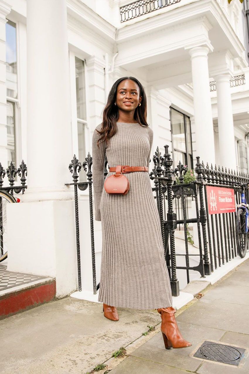 25 Long-Sleeve Midi Dresses I'll Still Be Wearing in 5 Years | Who What ...