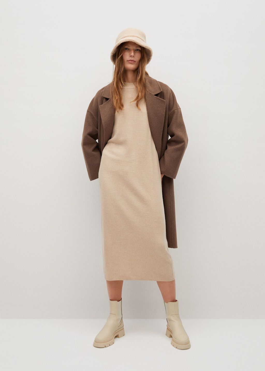 The 19 Best Beige Knit Dresses That Are So Chic | Who What Wear