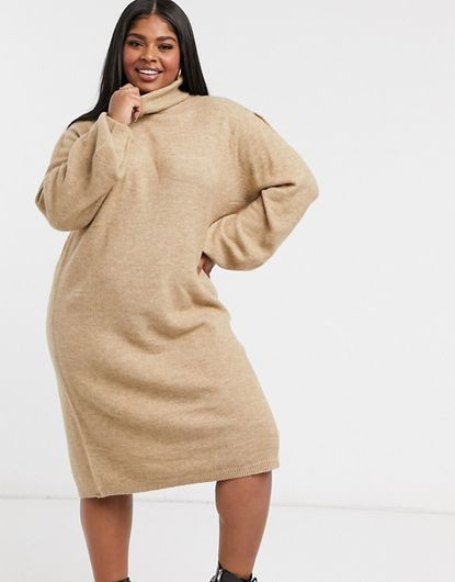 The 19 Best Beige Knit Dresses That Are So Chic | Who What Wear