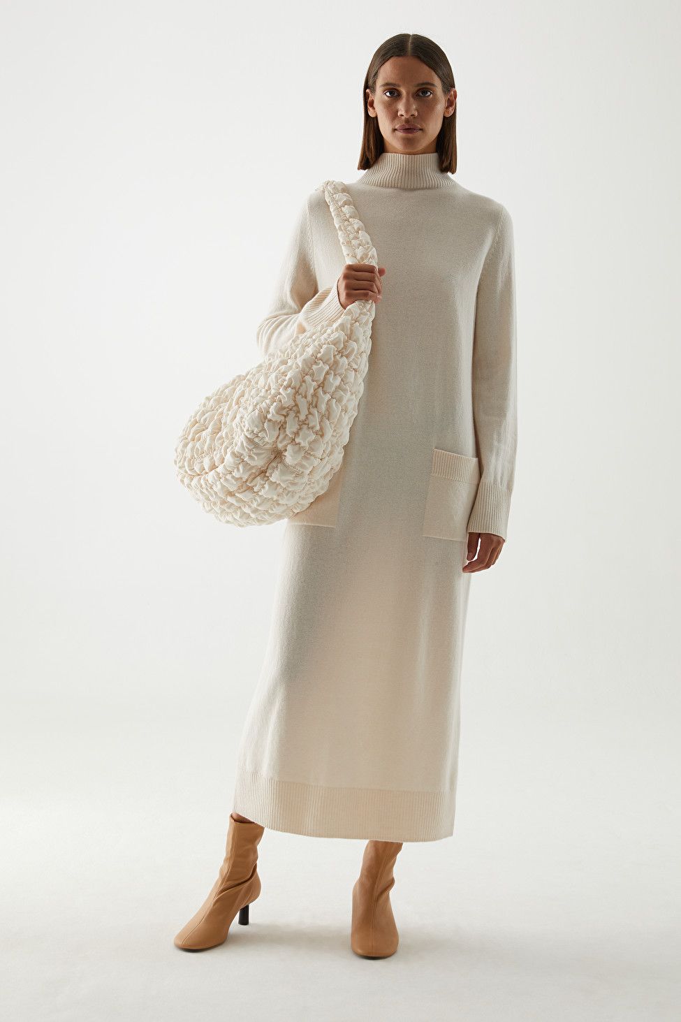 The 19 Best Beige Knit Dresses That Are So Chic | Who What Wear