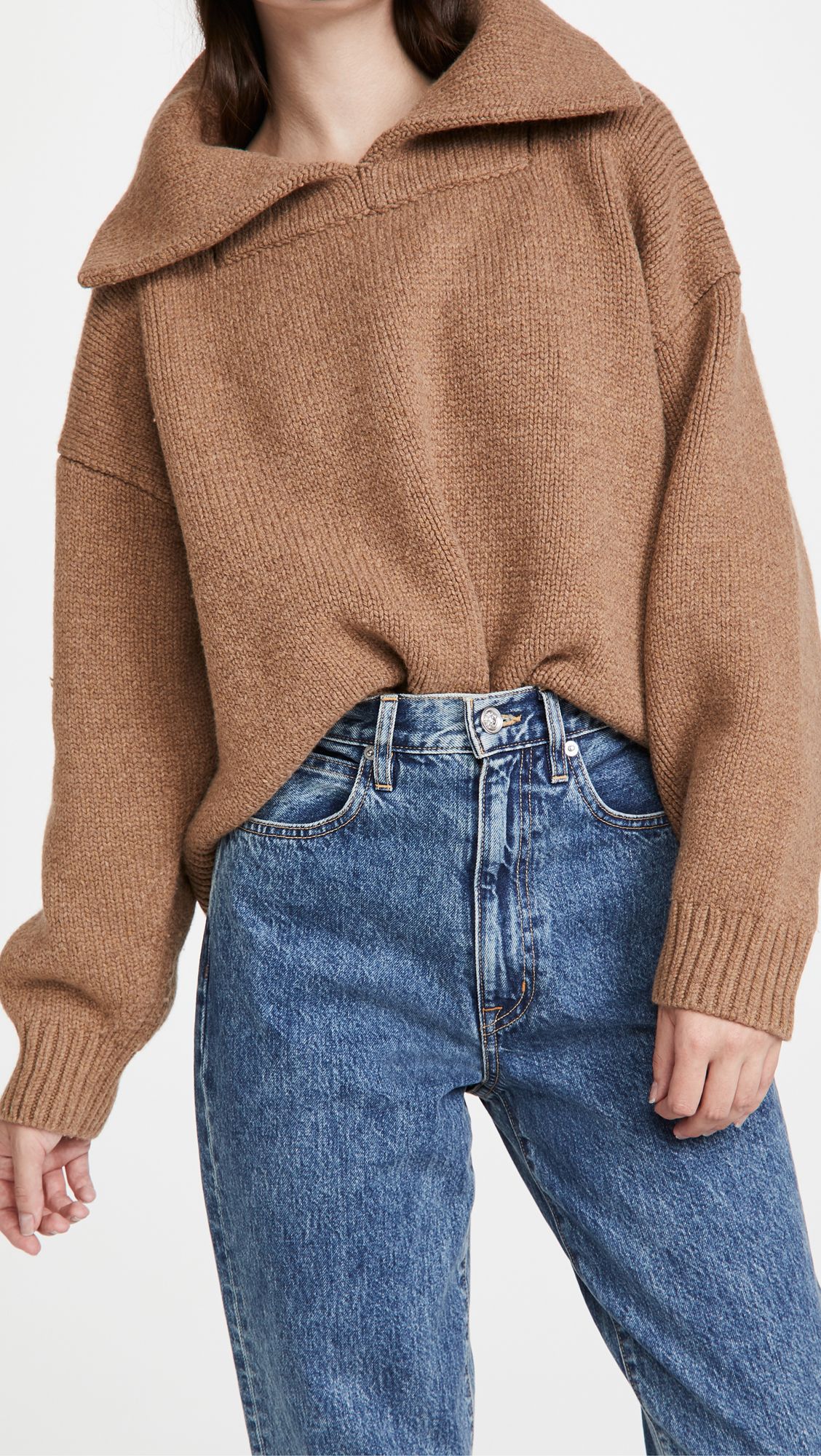 18 Trendy Collared Sweaters to Shop for Fall | Who What Wear