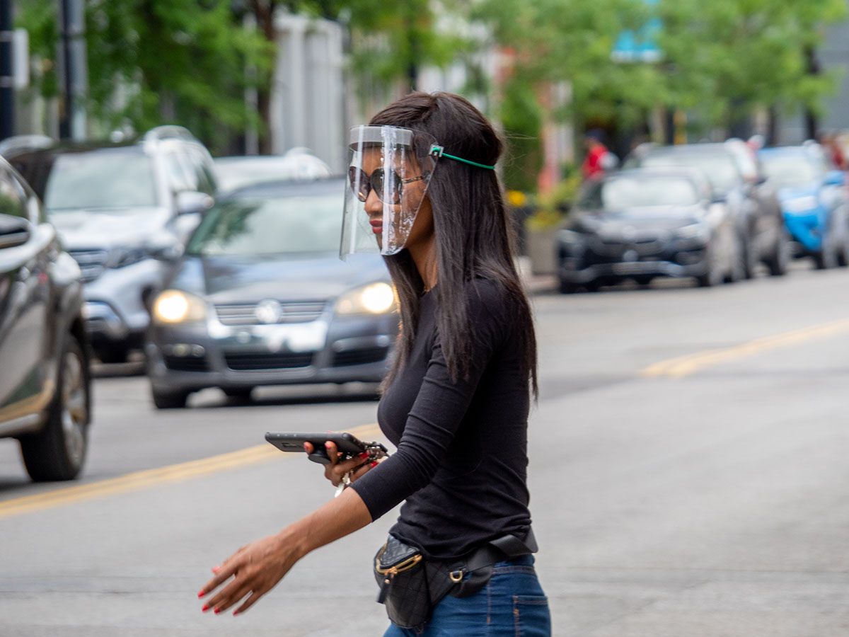 The 13 Best Face Shields That Are Surprisingly Cute | Who What Wear