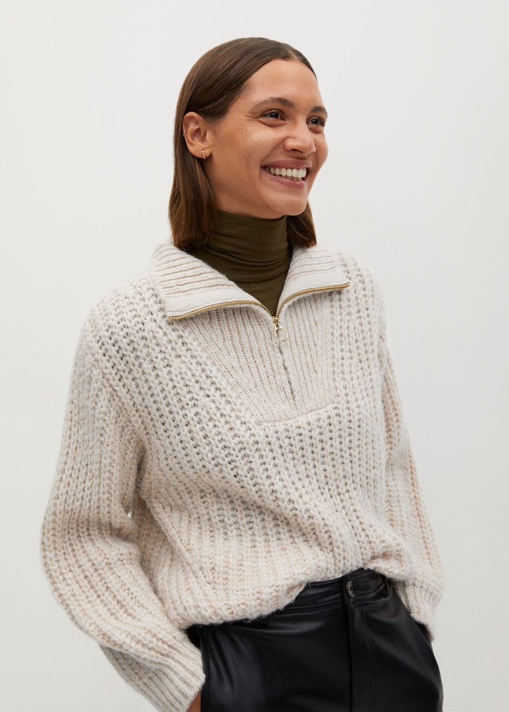 The 22 Best Cozy Sweaters at Mango This Season | Who What Wear