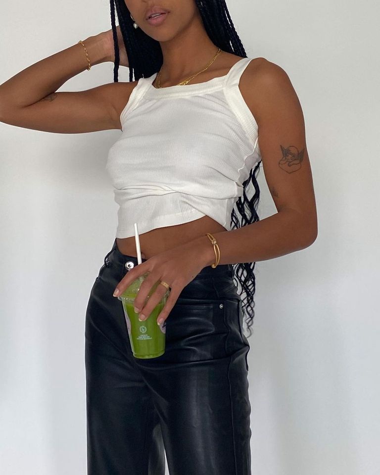 7 Fall Leather-Pants Outfits That Are So Chic | Who What Wear