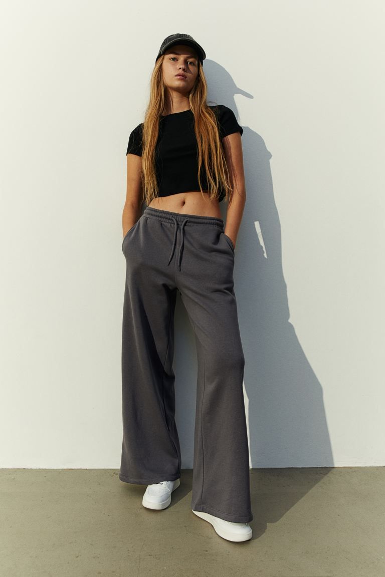 The 17 Best Wide-Leg Sweatpants That Are So Chic | Who What Wear