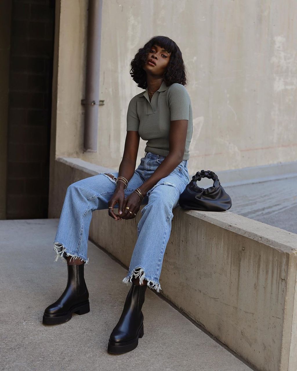 The 11 Coolest Outfits With Ripped Jeans, Hands Down | Who What Wear