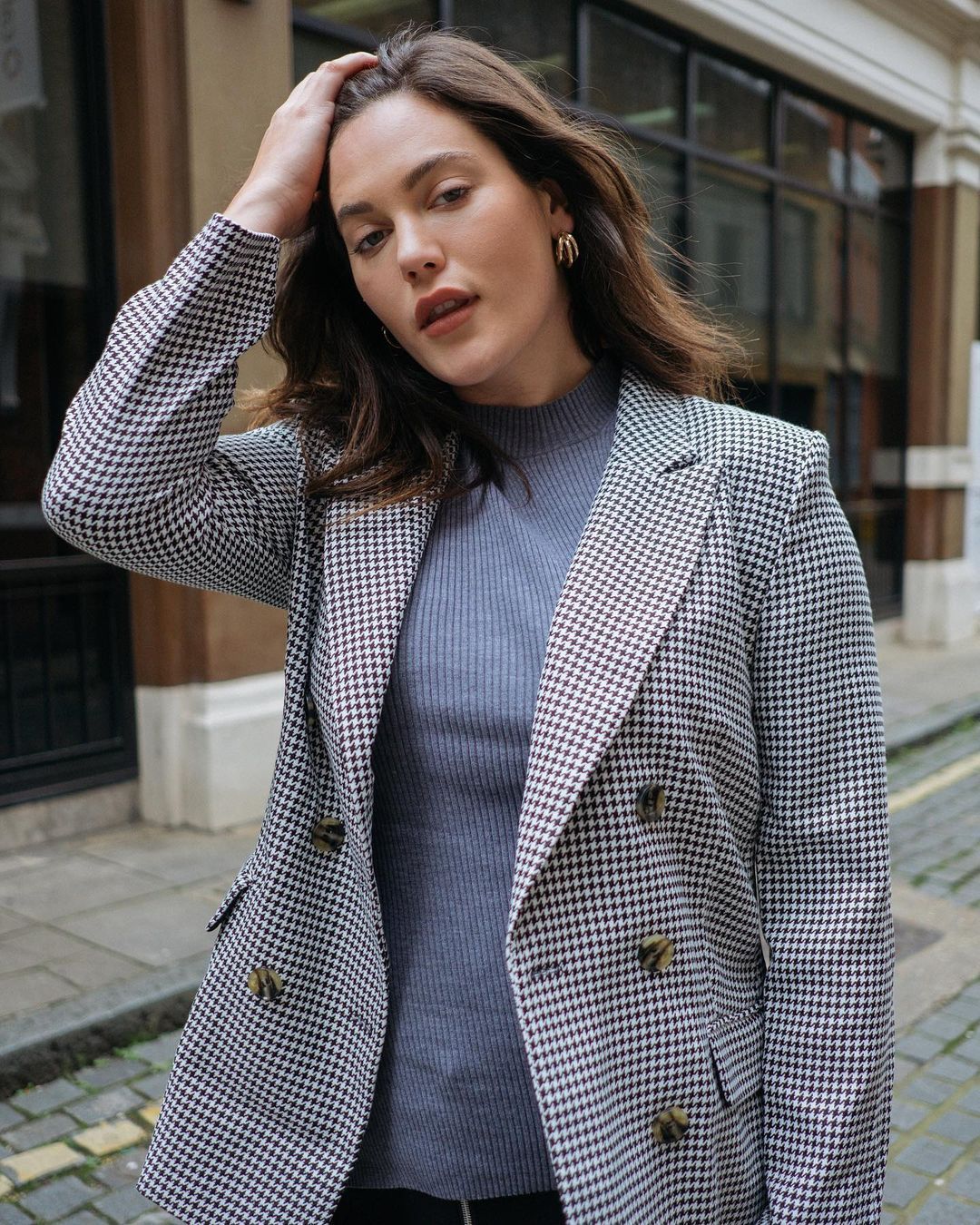 The 23 Best Houndstooth Jackets and How to Style Them | Who What Wear